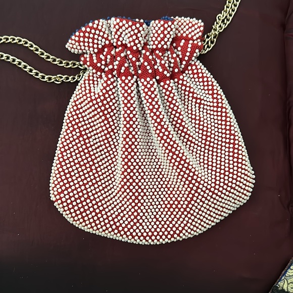 Bags | Beaded Two Sided Bag | Poshmark